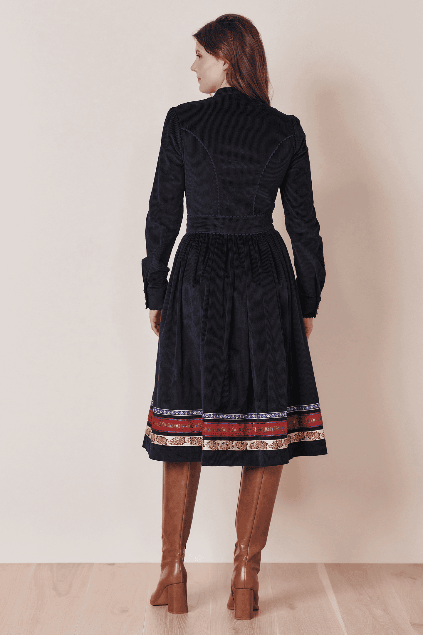 Trachtenkleid Irma (70cm) in blau im Julia Trentini Online Shop