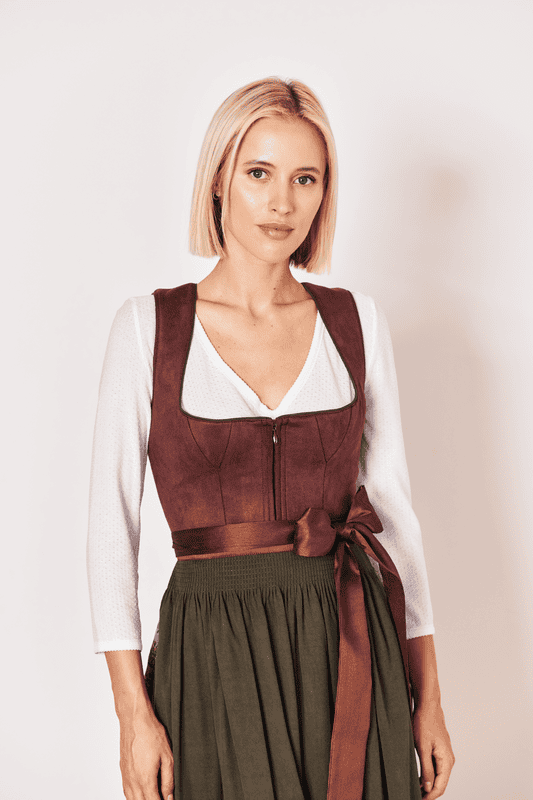 Dirndl Lina (60cm) in lila im Julia Trentini Online Shop